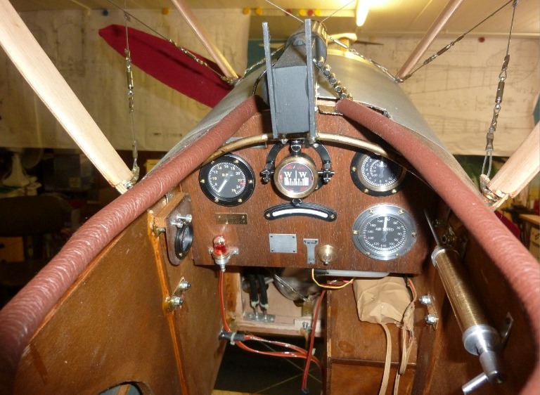 sopwith_pup_cockpit | Luftfahrtvereinigung Greven e.V.